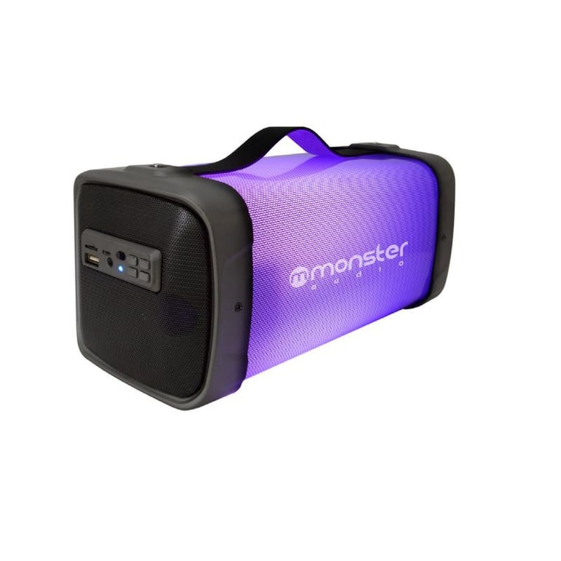 MONSTER AUDIO Parlante Bazooka RGB Cuadrada | falabella.com