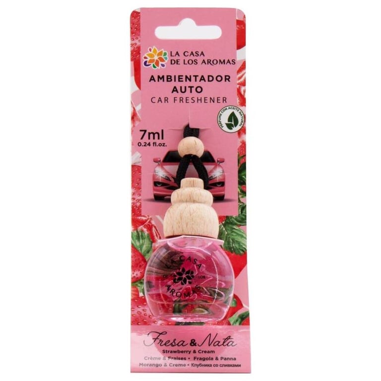 GENERICO Ambientador Auto fresa y Nata - La Casa de los Aromas | falabella.com