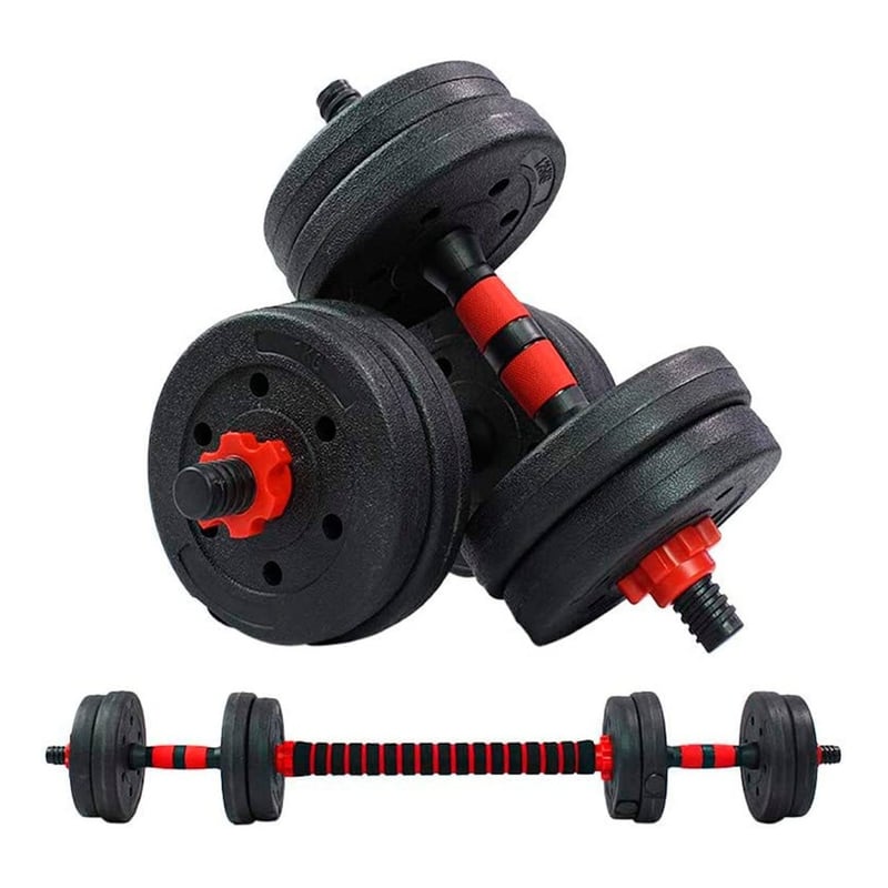 K FIT Set Mancuernas Con Barra Ajustable 25Kg K-Fit | falabella.com