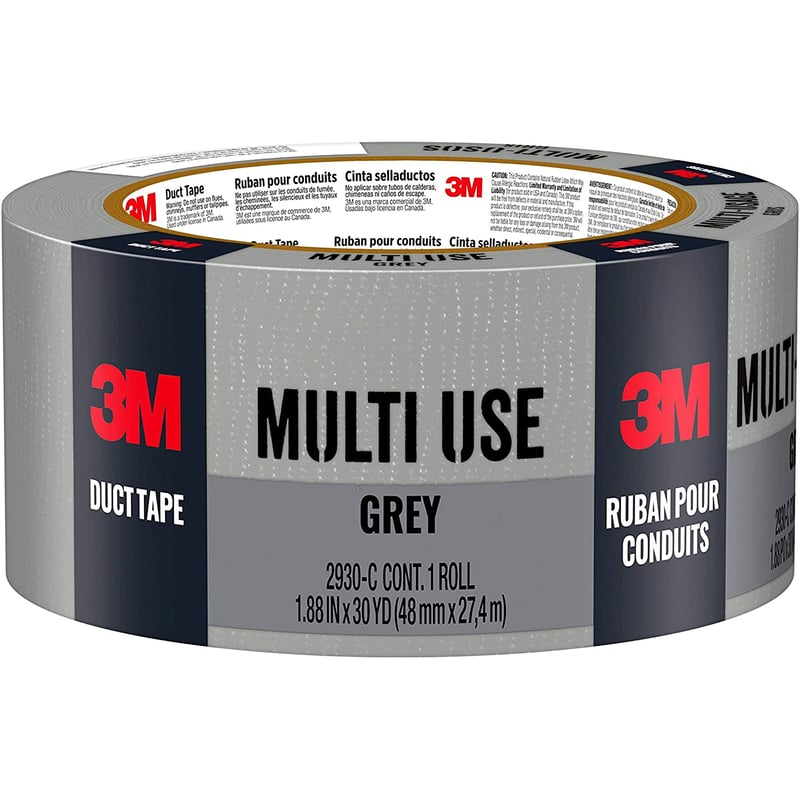 3m Cinta Multiuso Americana Gris Duct Tape 27mt X 48mm | Sodimac Chile