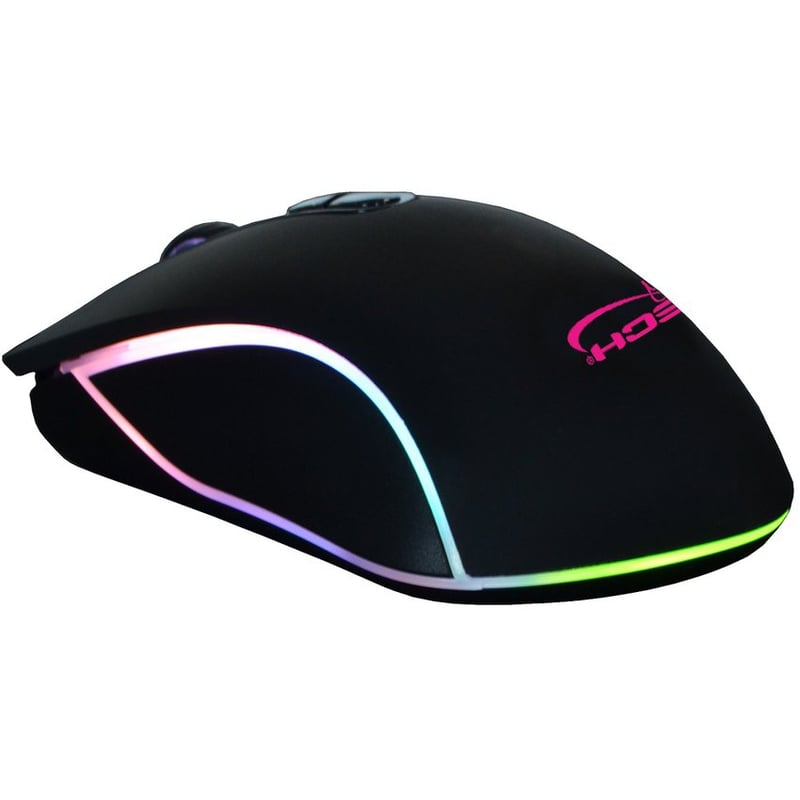 NJOY TECH Mouse gamer pro 4800dpi stratos njoytech rgb programable usb ...