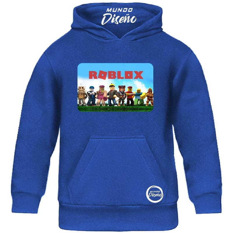 MDC Mdc poleron de niño con capucha roblox grupo azul | falabella.com