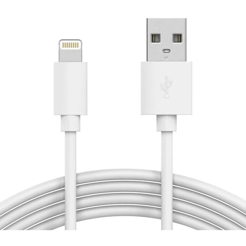 GENERICO Cable De Carga Para iPhone 6-7-8-x Lightning 1 M C Rapida ...