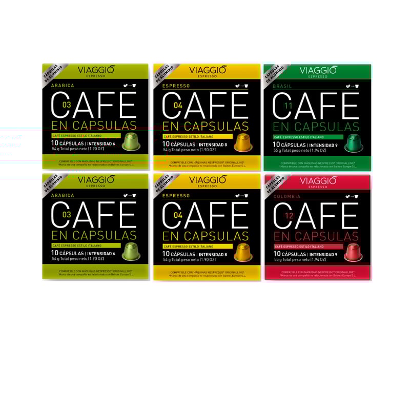 VIAGGIO ESPRESSO Pack 60 Cápsulas de Café | falabella.com