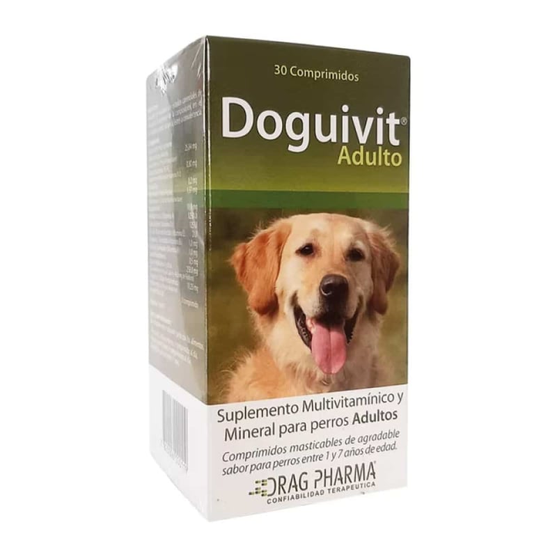 Doguivit Adulto Suplemento Multivitaminico Perro , 30 Comp | Sodimac Chile