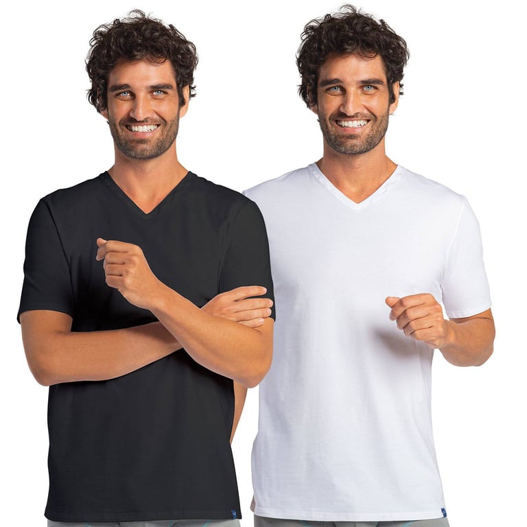 MOTA Camiseta manga corta algodon pack x 2 mt4427 | falabella.com