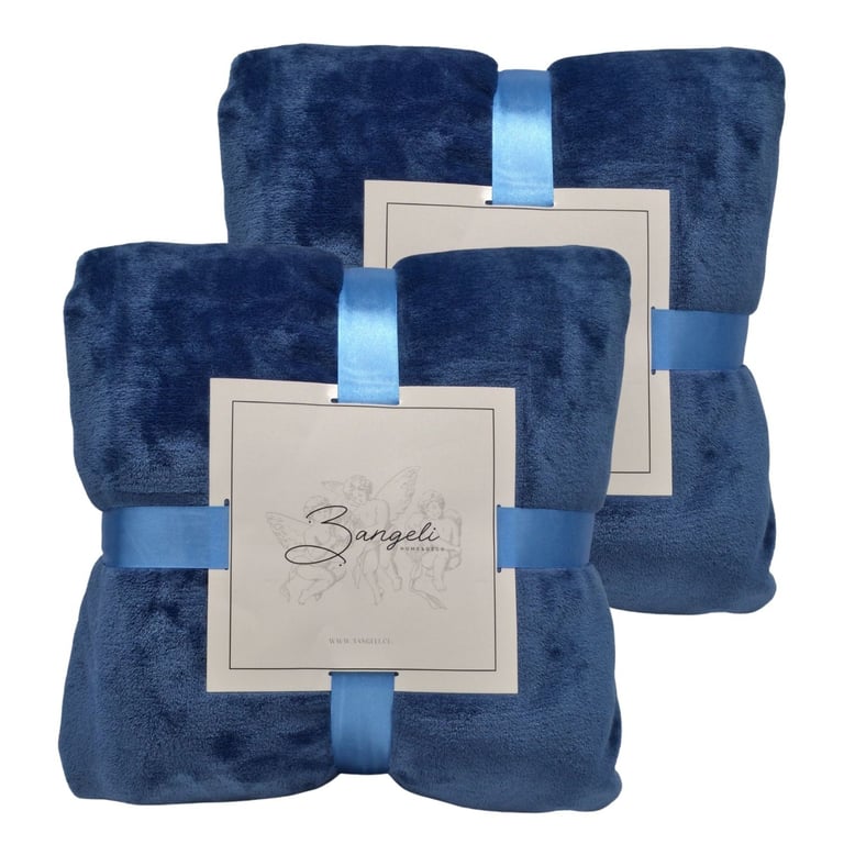 Frazada Polar Térmica 2 Plazas Pack 2 Unida 3Angeli | Sodimac - Falabella