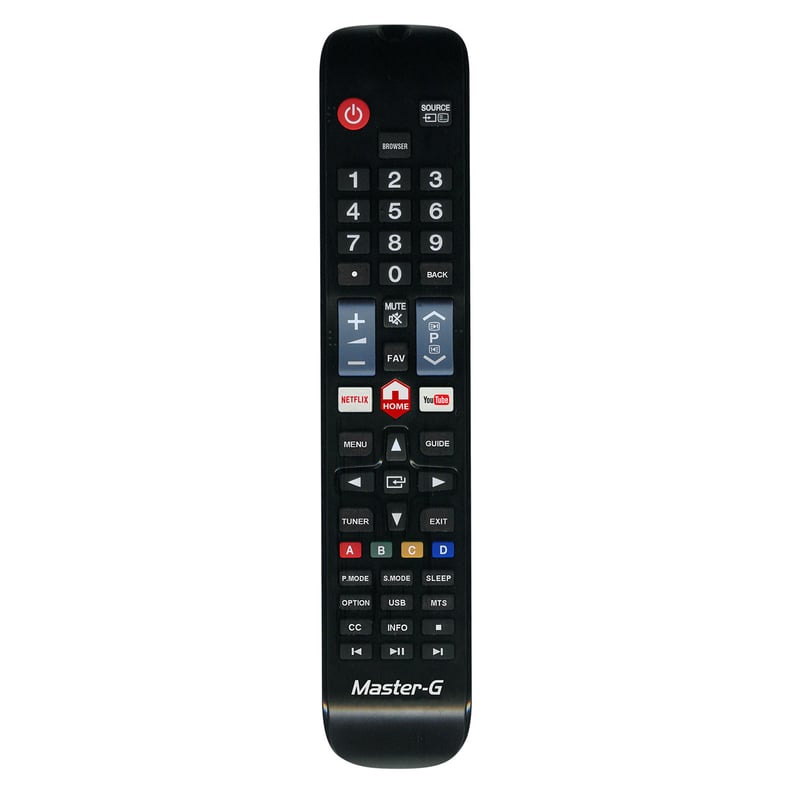 MASTER G Control Remoto Universal Compatible con TV Master G MGRC1 ...