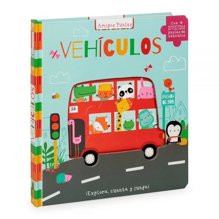 PANINI PANINI BOOKS AMIGOS PUZLES - VEHICULOS | falabella.com
