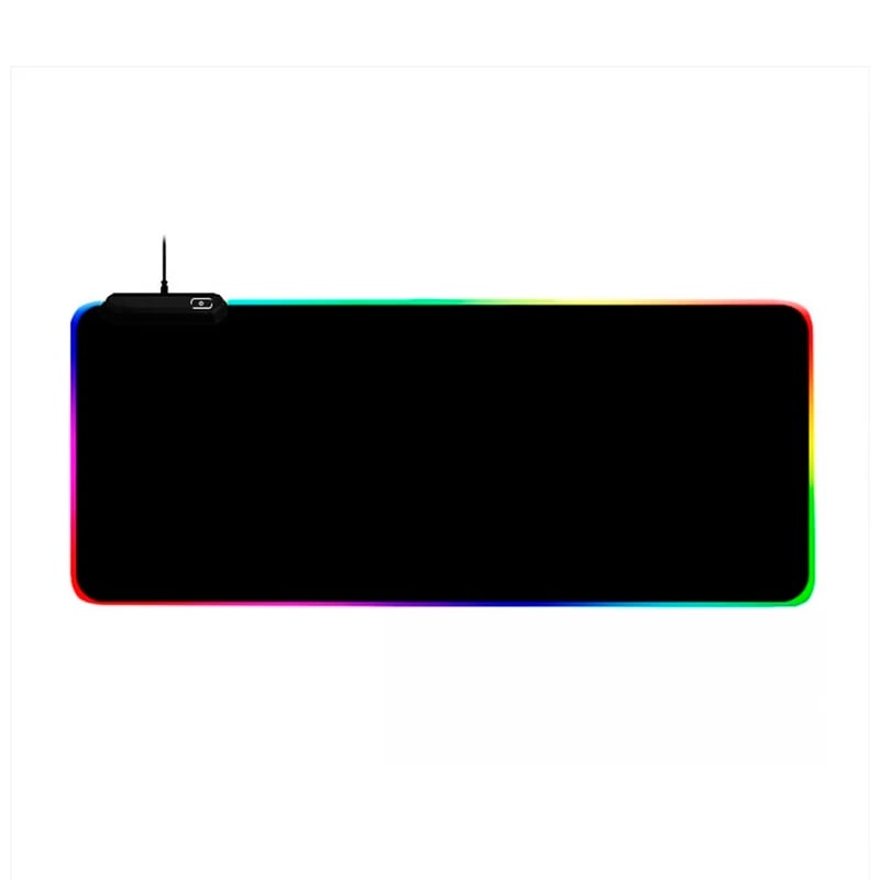 GENERICO Mouse Pad Gamer Rgb Led Colores XXL 80x30 cm 4mm Usb ...