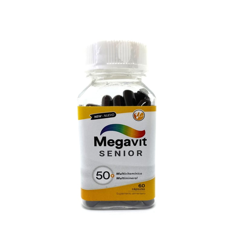 NATURAL FARM Megavit Senior NF 60 Capsulas Blandas | falabella.com