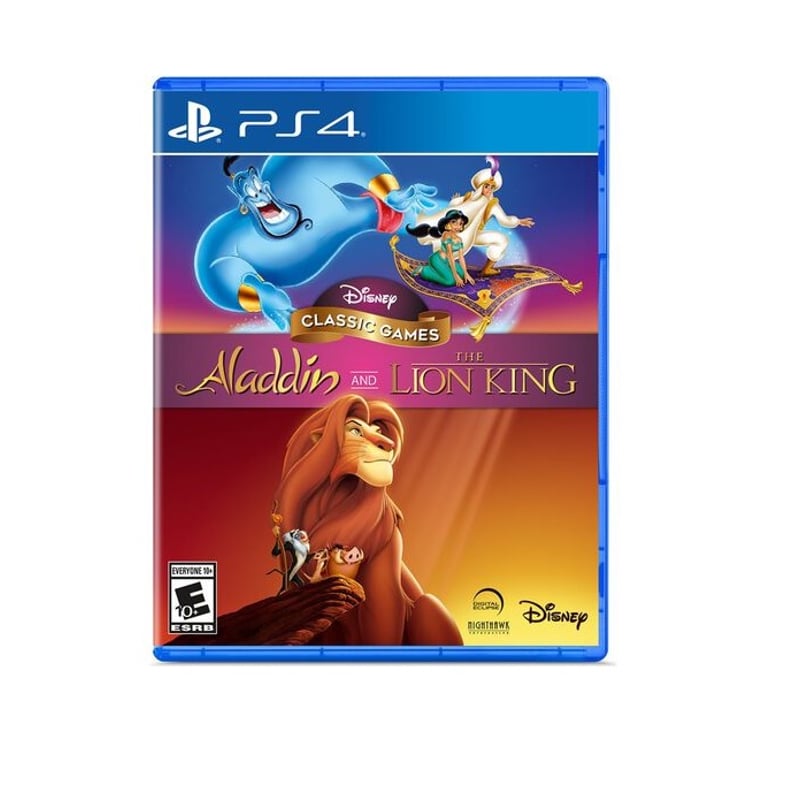 SONY Disney Classic Games Aladdin And The Lion King - Ps4 Físico ...