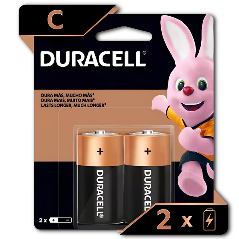 DURACELL Pila Duracell C - Negro | falabella.com
