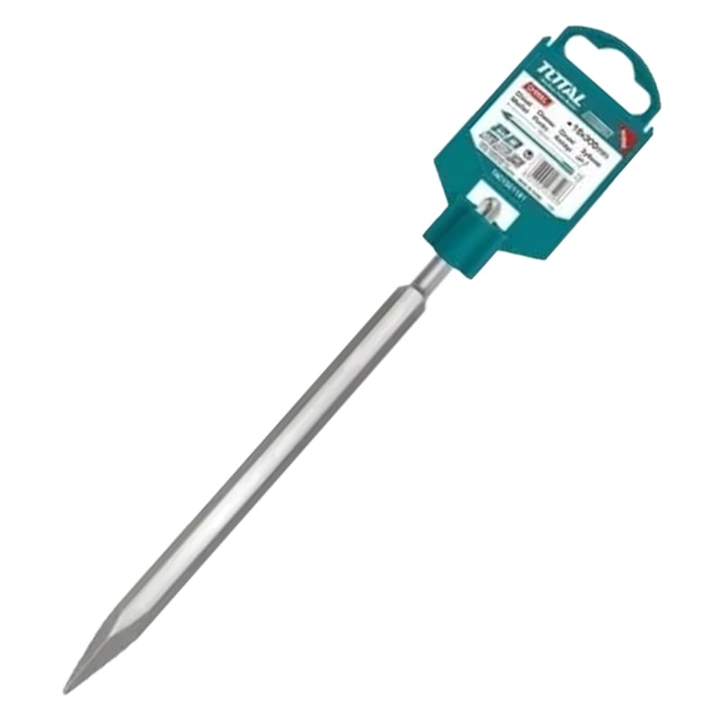 TOTAL TOOLS Cincel Punto Para Rotomartillo Sds Plus 14x250mm ...