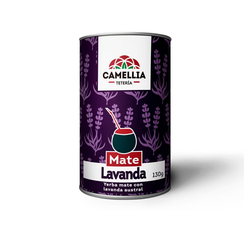 TETERIA CAMELLIA MATE LAVANDA Yerba Mate con Flores de Lavanda ...