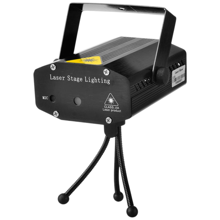 Luces Laser para Fiestas RGB Con Sensor Rítmico LED08 - Negro | Sodimac ...