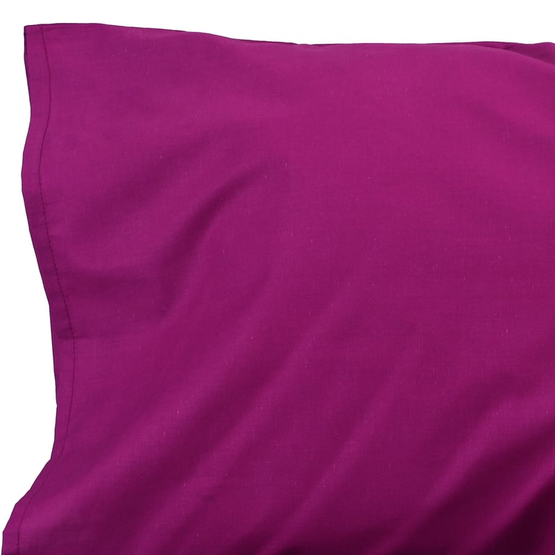 SUEÑO BLANCO SET 2 FUNDAS COLOR OBISPO 50X70 CM C/U | falabella.com