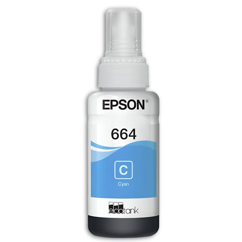 EPSON Tinta Epson 664 Original Cyan 70Ml Premium Edition - Blanco | falabella.com