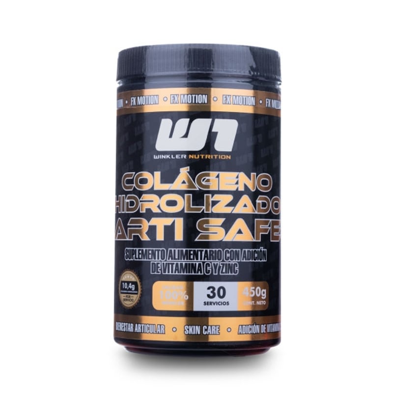WINKLER NUTRITION Colágeno Hidrolizado sabor Naranja 450 grs ...
