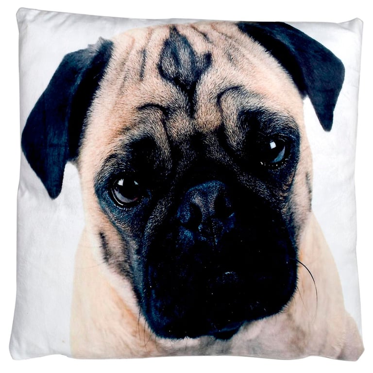 Cojin Decorativo Pug | Sodimac - Falabella