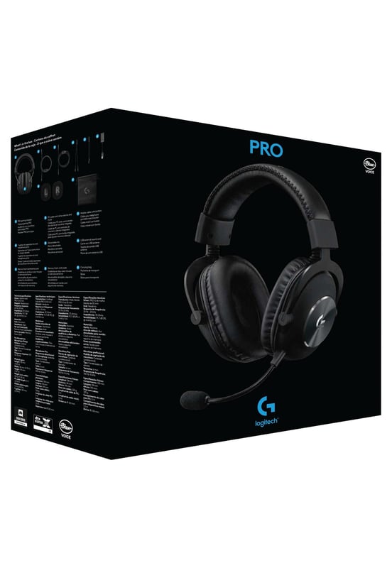 LOGITECH Audífonos Gamer Logitech PRO X Blue Voice USB Negro LOGITECH ...