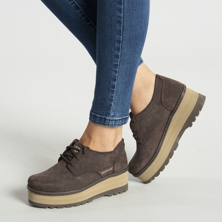 Zapato Mujer Ambition Chocolate CAT CAT | Linio Chile