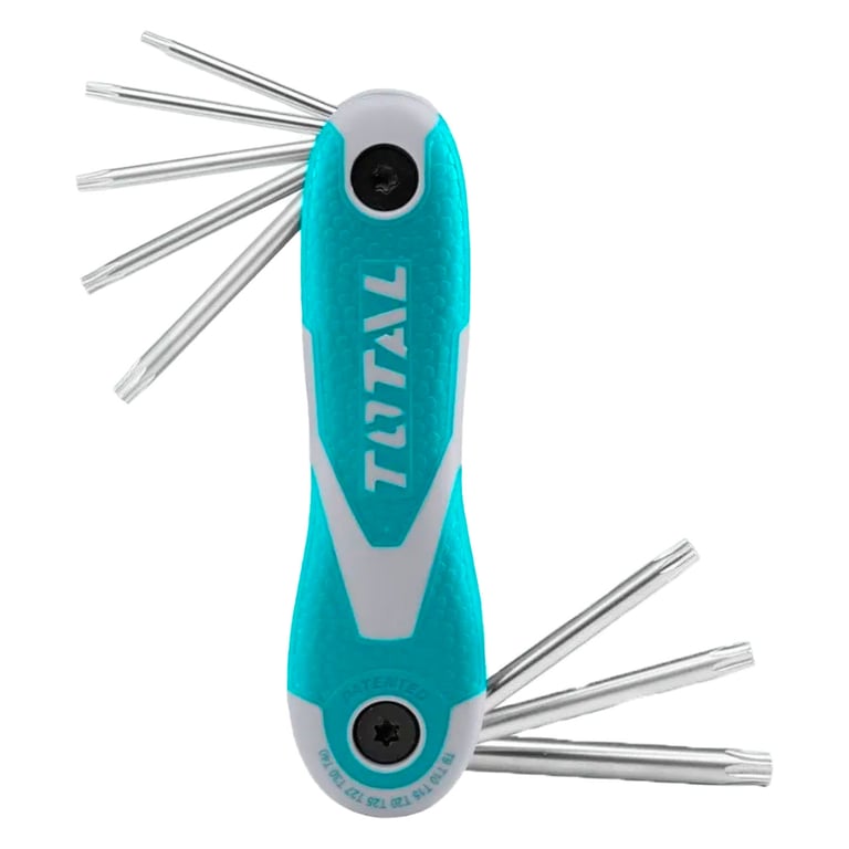 TOTAL TOOLS Juego Llaves Allen Torx T9-t40 8 Piezas | falabella.com