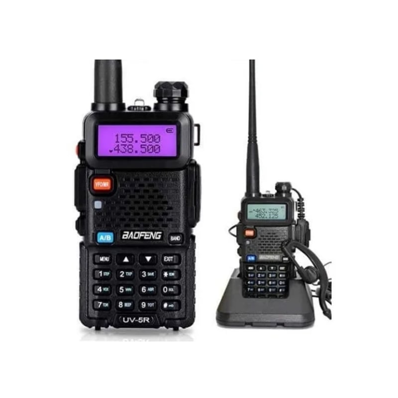 ESHOPANGIE Radio Transmisor Walkie Talkie Vhf Uhf Fm Dual Band Uv-5r ...