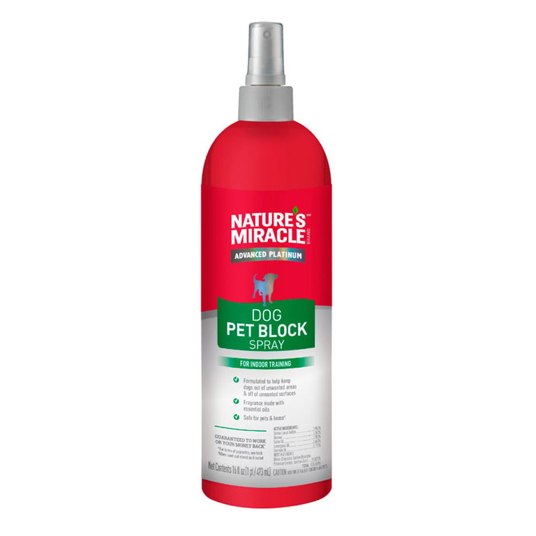 Repelente Pet Block Natures Miracle Perro 473 ML | Sodimac - Falabella