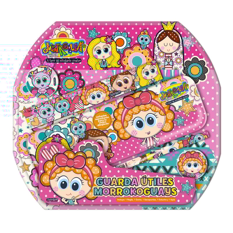 DISTROLLER JUGUETES Set Escolar Con Estuche Distroller | falabella.com