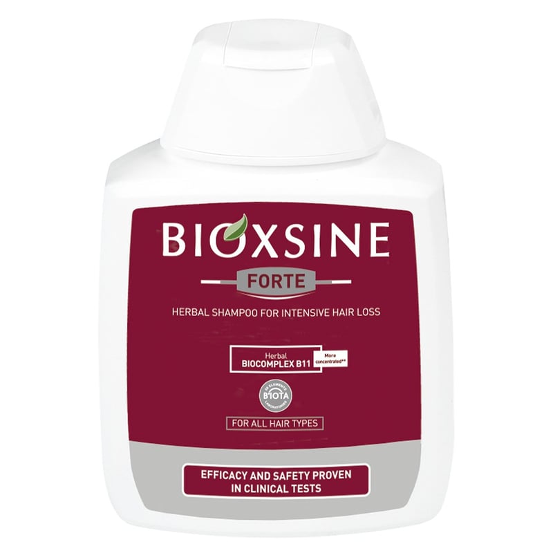 BIOXSINE SHAMPOO HERBAL ANTICAÍDA BIOXSINE FORTE 300 ML CON BIOCOMPLEX ...
