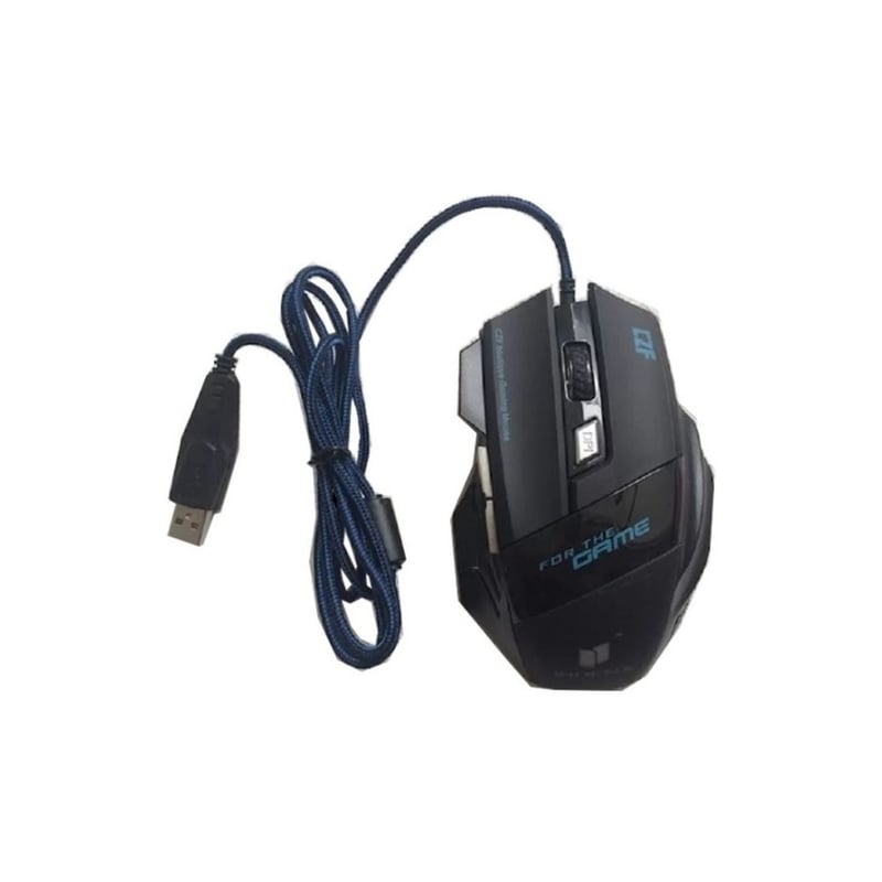 GENERICO Mouse Usb Optico Gamer Retroiluminado 3200dpi GENERICO ...