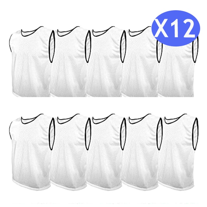 SDFIT Petos Deportivos Color Blanco Pack de 12x | falabella.com