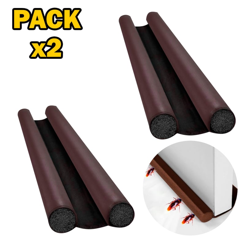 Pack X2 Aislante De Temperatura Cubre Puertas Anti Bichos Insectos ...