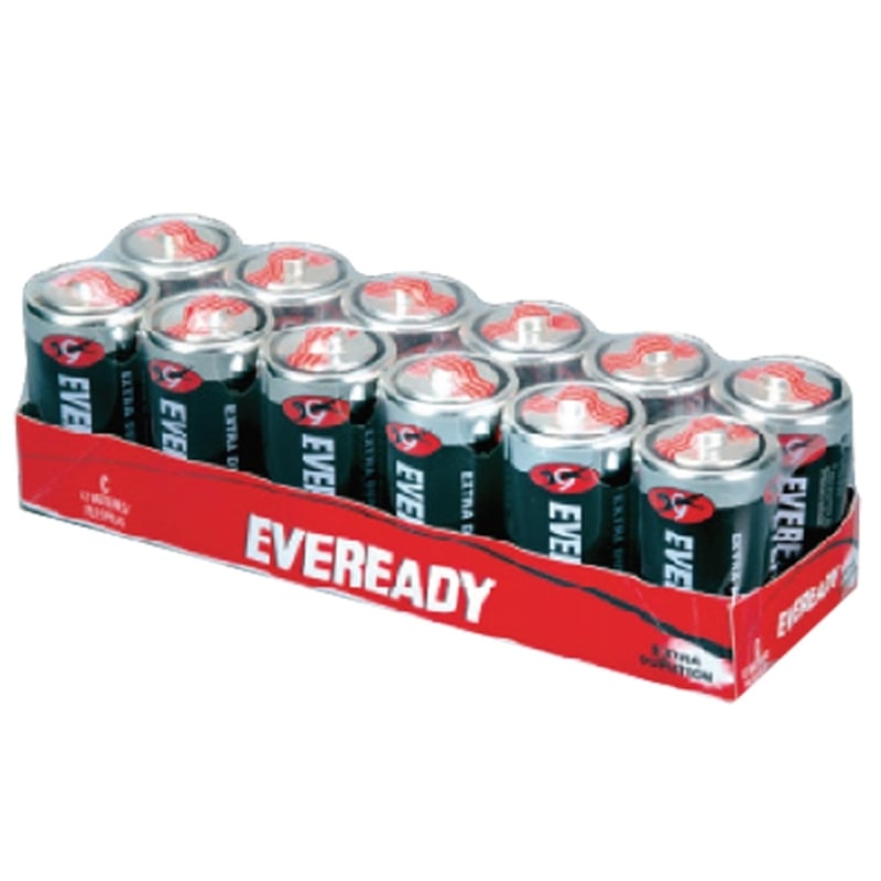 EVEREADY Pila Convencional Eveready C Extra Duración 12 Uds | falabella.com