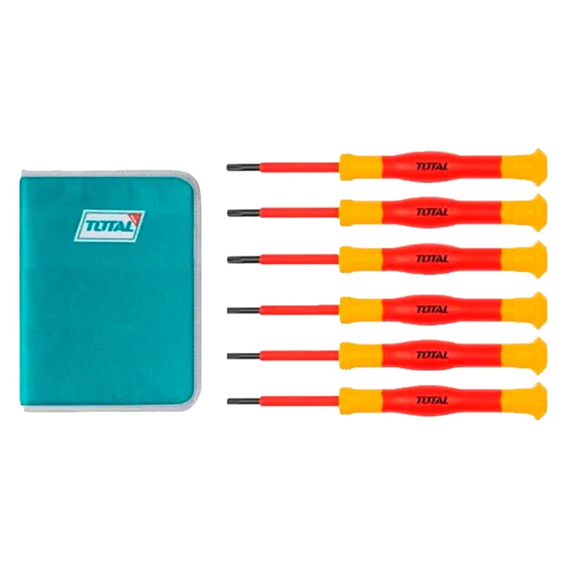 TOTAL TOOLS Kit Juego Destornilladores De Precision Aislados 6 Pcs | falabella.com