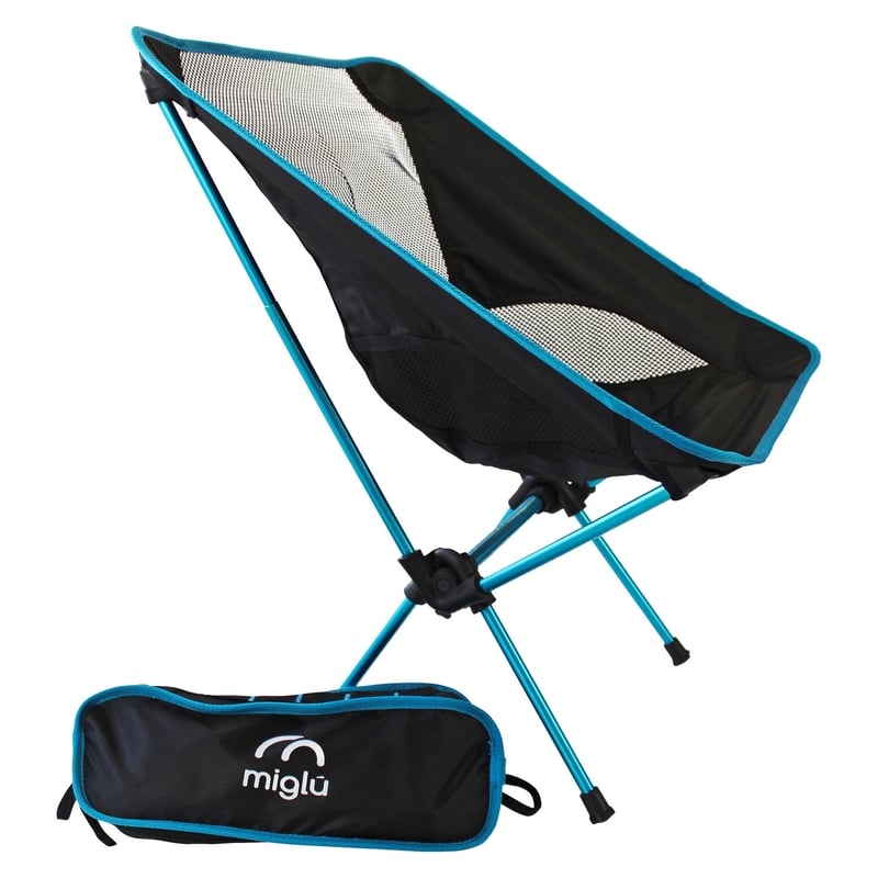 MIGLU Silla Plegable de Camping Azul | falabella.com