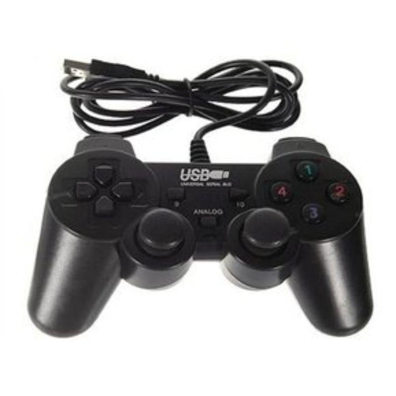 GENERICO Joystick control alámbrico usb para pc con dualshock ...