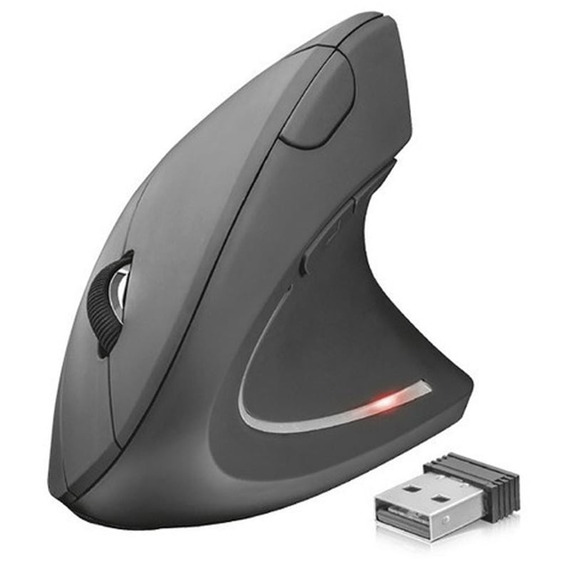 TRUST Mouse Vertical Ergonómico Inalámbrico Trust Verto BLACK ...