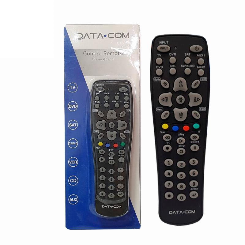 DATACOM CONTROL REMOTO UNIVERSAL DATACOM 8 EN 1 | falabella.com