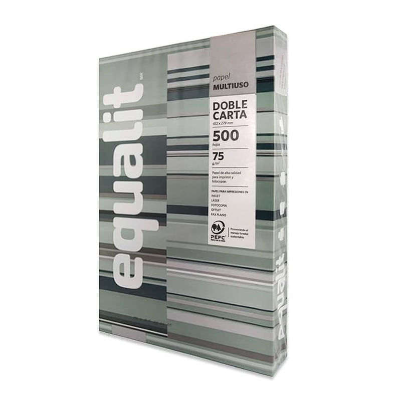 EQUALIT Resma de Papel Carta 500 Hojas | falabella.com