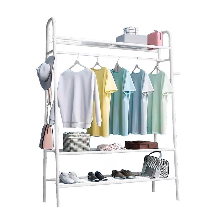 Perchero Metalico Closet Exhibicion - Varios Niveles DETODOYMAS DE TODO ...