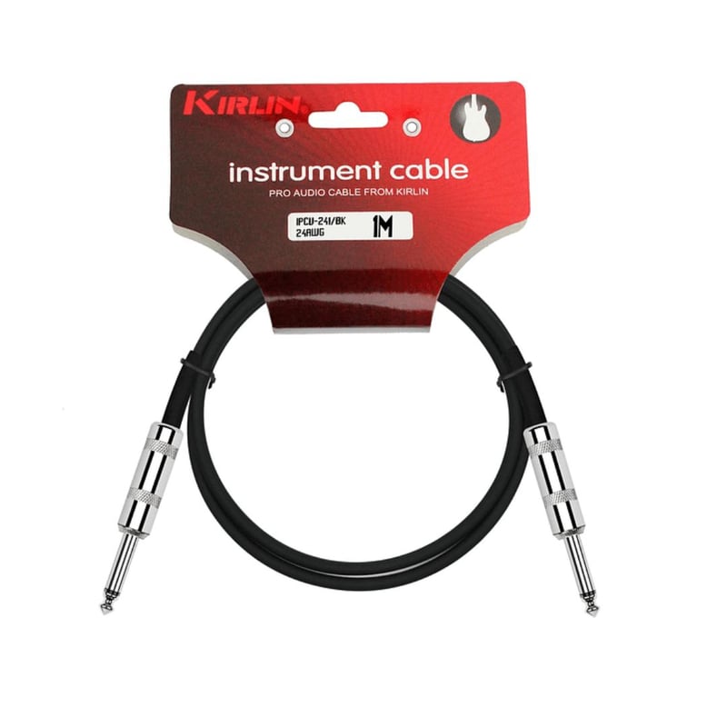 KIRLIN Cable de Instrumento 1 Mt. Conectores Metálicos Kirlin ...