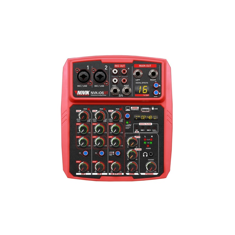 NOVIK NEO Consola pasiva con interfaz usb novik nvk i06bt r | falabella.com