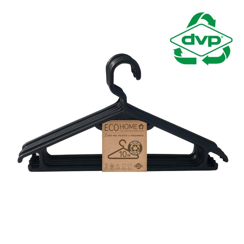 Colgador Para Ropa Reciclado 10 Unidades | Sodimac - Falabella