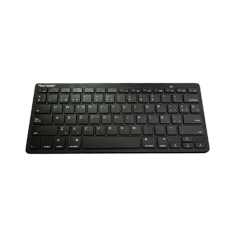 TECMASTER Mini-teclado Bluetooth Tecmaster Negro - Crazygames ...