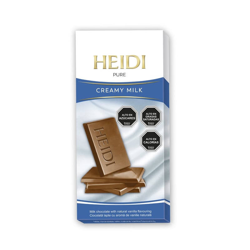 HEIDI Chocolate tableta Heidi Pure creamy milk 80g | falabella.com