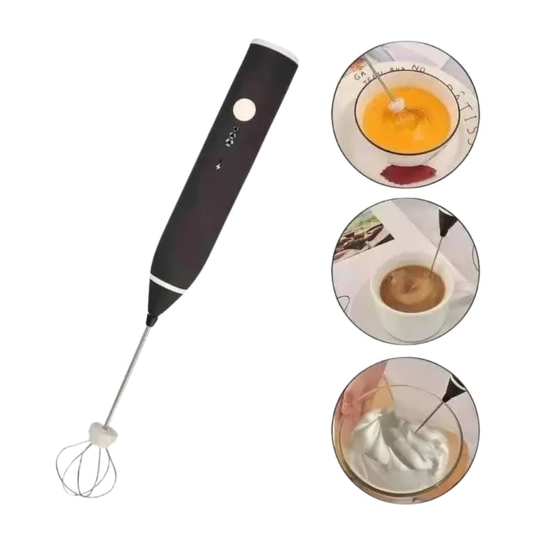 Mini Batidor 2velocidades Revolvedor Cafe Y Huevo Recargable | Sodimac ...