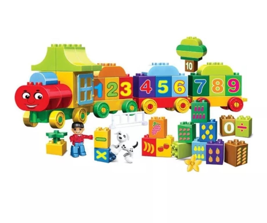 GENERICO Tren de Bloques Didáctico Números Comp con lego Duplo 75 Pcs | falabella.com