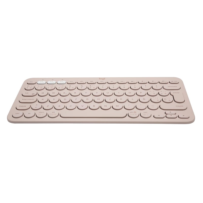 LOGITECH Teclado K380 Multi-Device Bluetooth Keyboard Pink | falabella.com